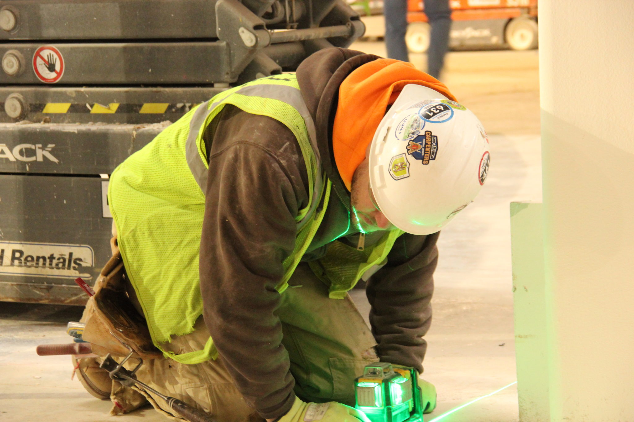 Union Carpenters Working on New Garmin Office Building – Mid-America ...